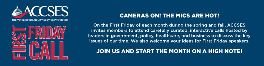 First Friday Call - ACCSES
